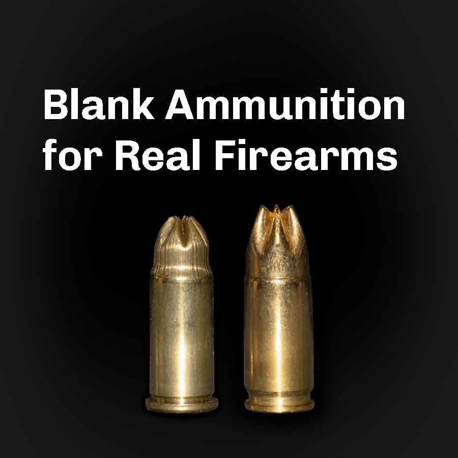 Blank Ammunition for Real Firearms · Western Stage Props