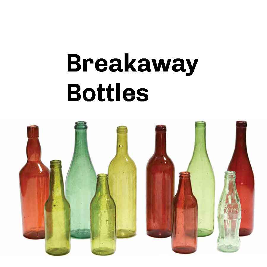Shop Breakaway Glass Bottles - WesternStageProps.com · Western Stage Props