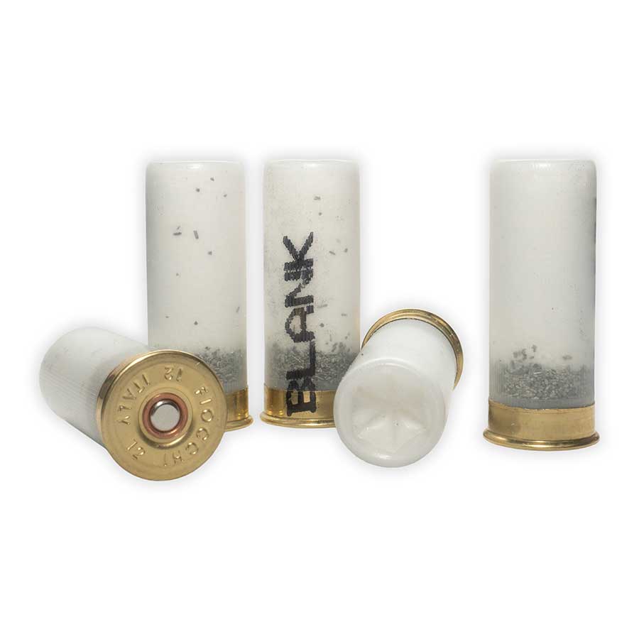 12 Gauge Blank Ammunition - Smokeless Ammo for Shotguns (25 Rounds ...