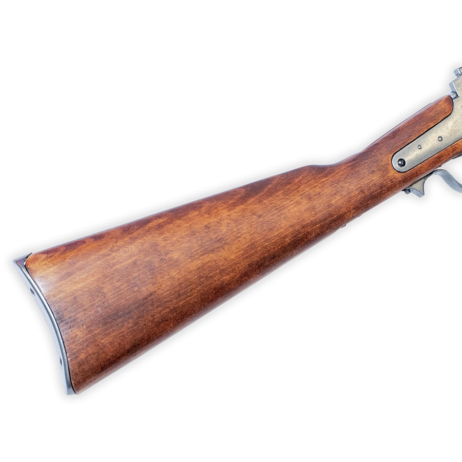 Civil War 1859 Sharps Carbine Antique Grey Finish Non-Firing · Western ...
