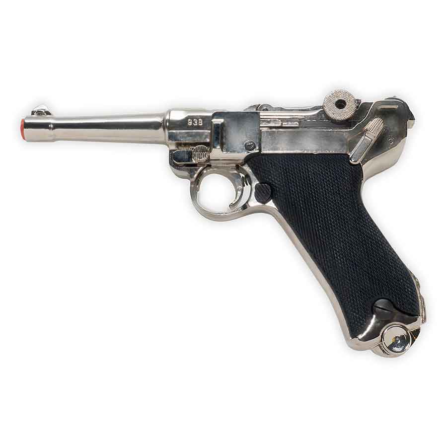 Shop Nickel Non-Firing Luger Replica Gun - WesternStageProps.com ...