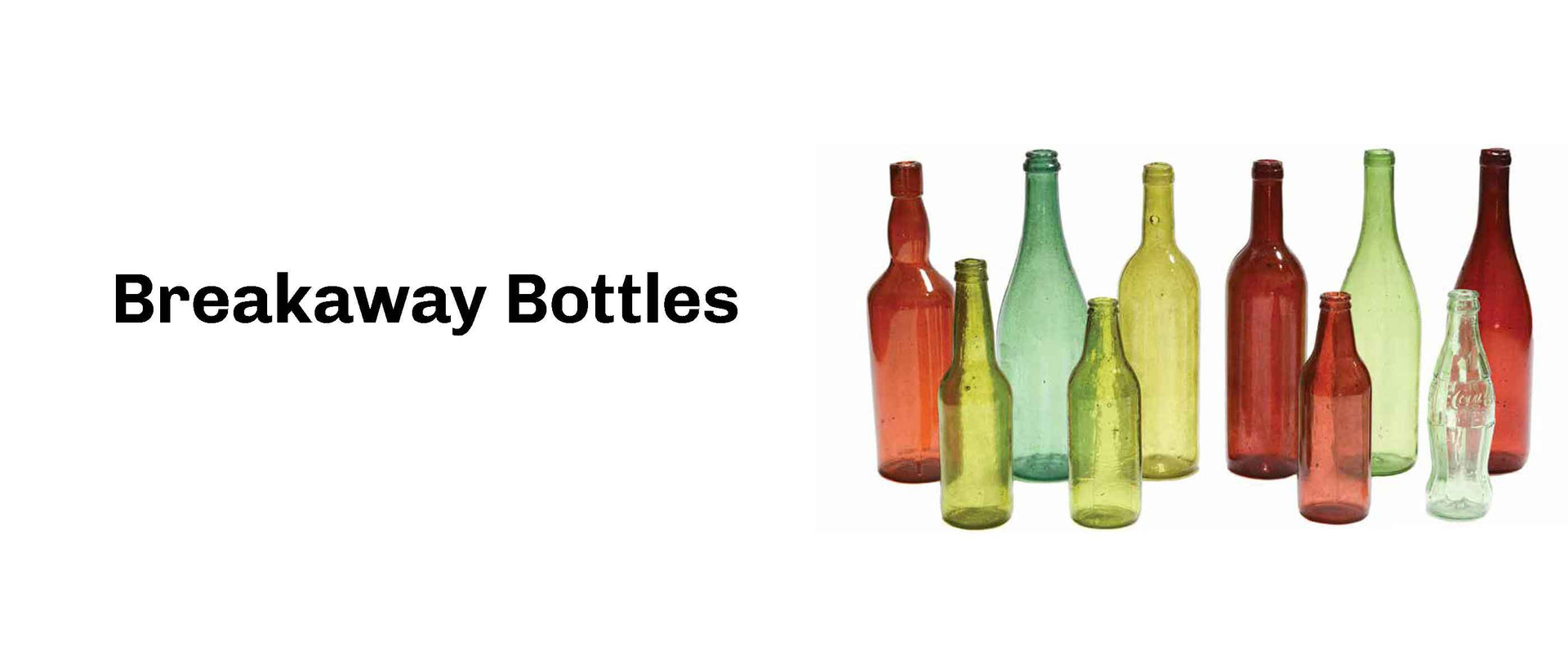 Shop Breakaway Glass Bottles - WesternStageProps.com · Western Stage Props