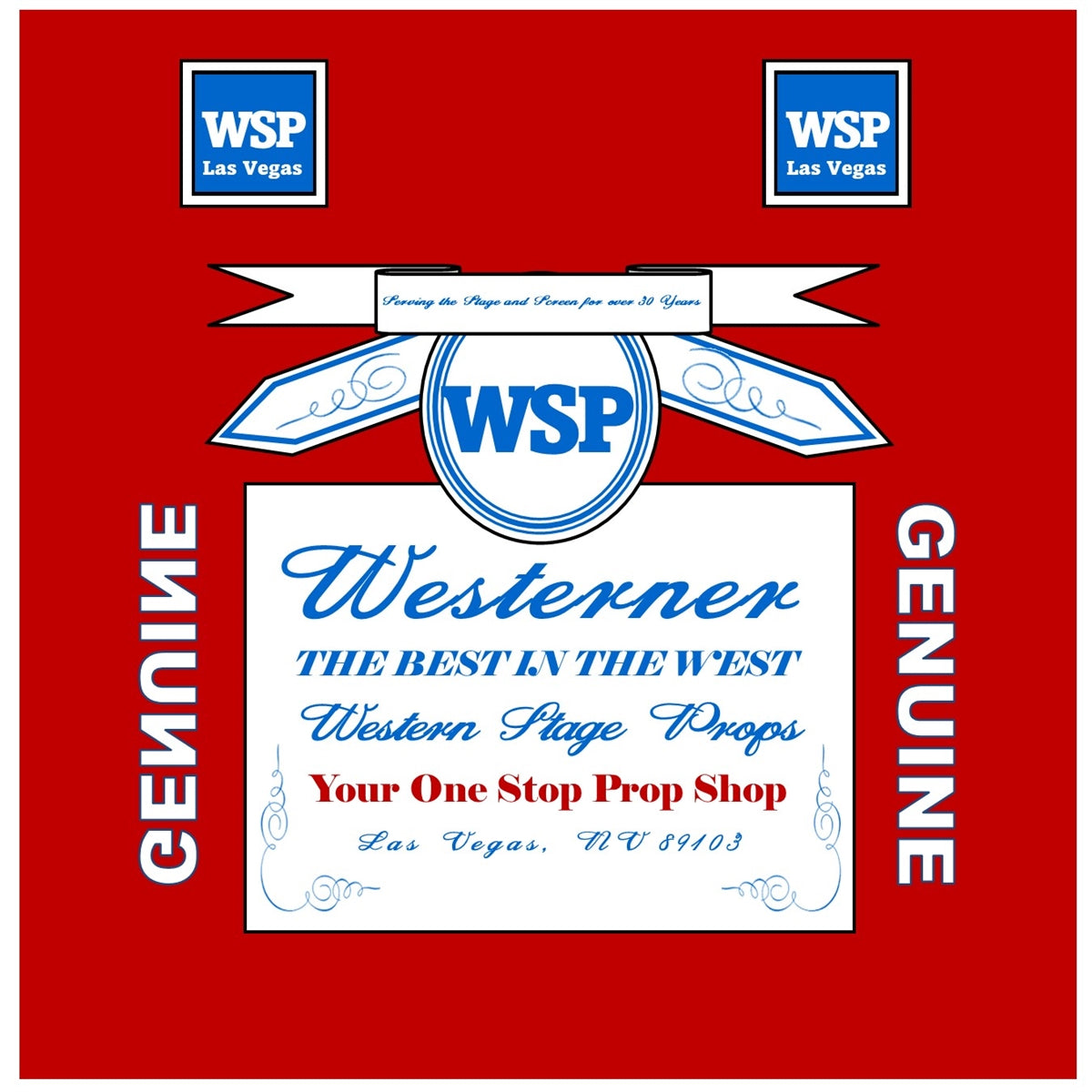 Shop Replica Beer Label for Brown Bottle - WesternStageProps.com ...